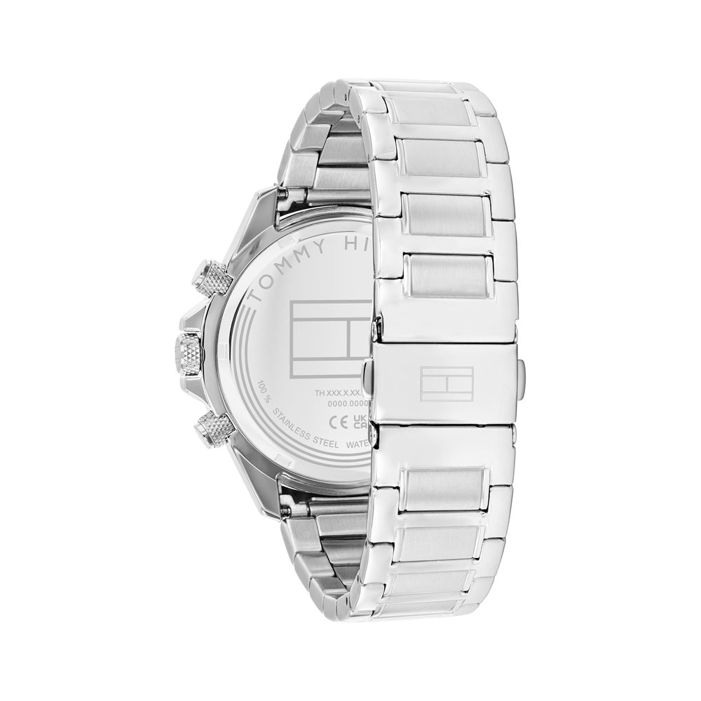 Tommy Hilfiger Clark Green Dial Stainless Steel Mens Watch– Hollins and ...