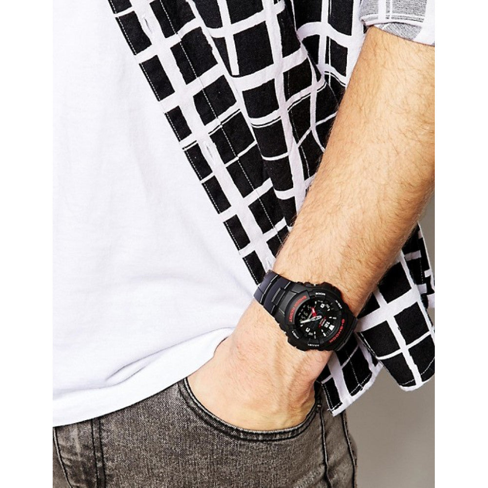 Casio G Shock Antimagnetic Digital Mens Watch G-100-1BVMUR | H&H ...