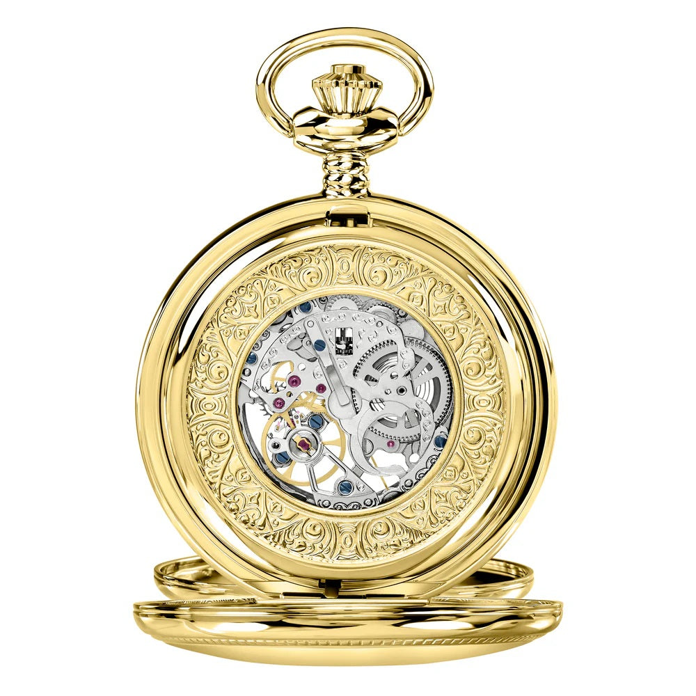 Rotary Heritage Skeleton Dial Pocket Watch RP00727/01 | H&H Jewellers ...
