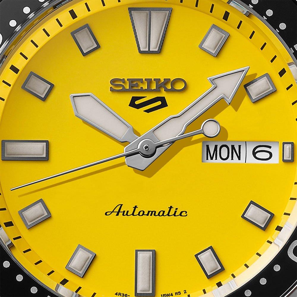 Seiko 5 Sports SKX Redux in Ki-lro Yellow Automatic Watch SRPL87K1 ...