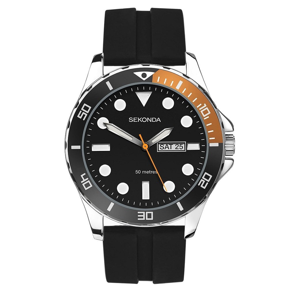 Sekonda Balearic Mens Day Date Sports Watch 30118 | H&H– Hollins and ...